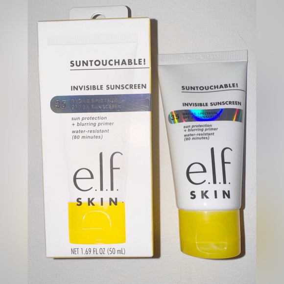 ELF | Skincare | Elf Skin Suntouchable Invisible Sunscreen Spf 35 69 Fl ...